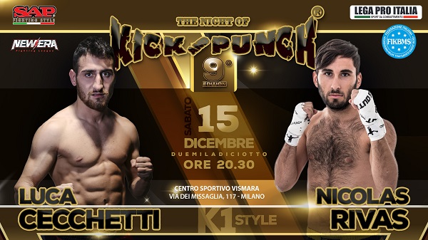 Poster di Luca Cecchetti contro Nicolas Rivas – SMS News Quotidiano